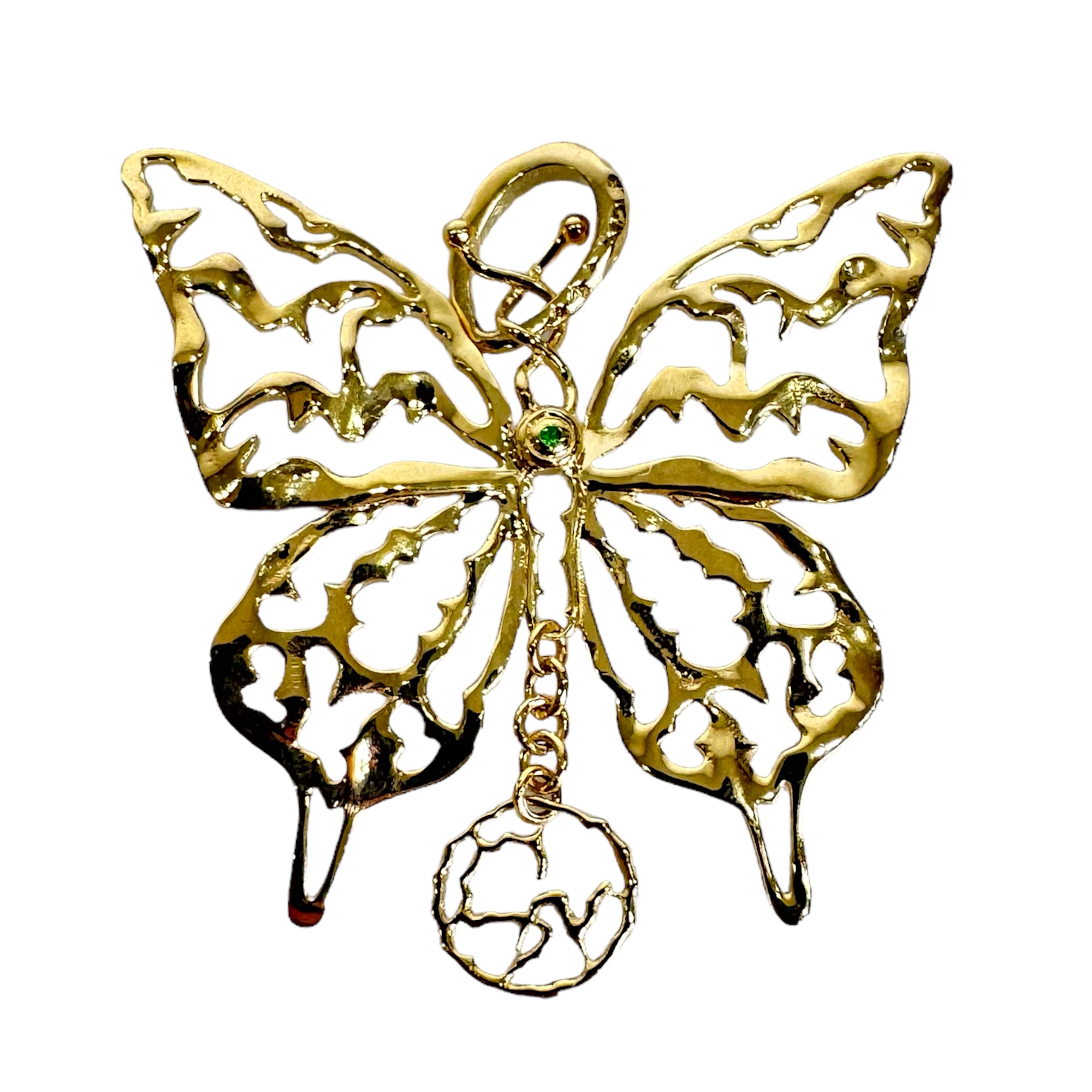 SN BUTTERFLY | 10K YG PENDANT - SanmokuNarabe